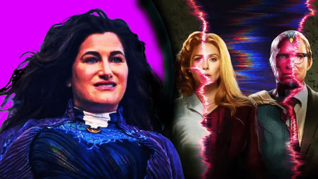 A NEW WandaVision actor has recently made a comeback for the Agatha ...