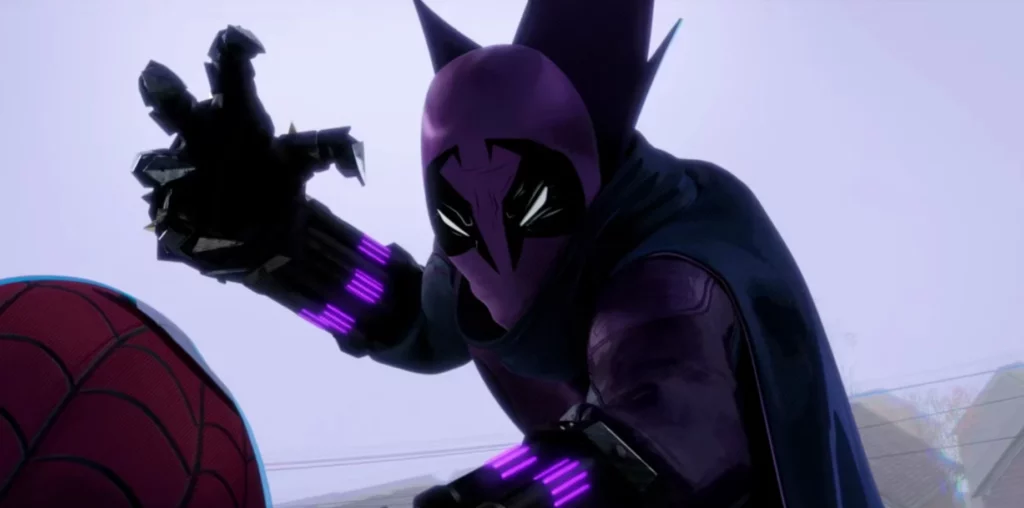 Prowler training shown in Spider-Verse movement test Miles G. Morales ...