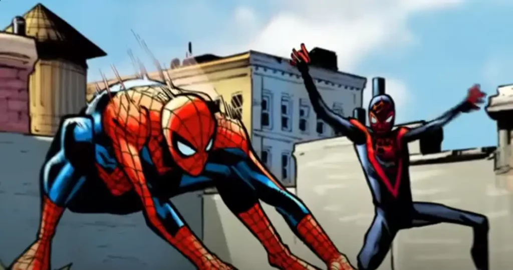 A new Marvel Spider-Man series starring Miles Morales and Peter Parker ...
